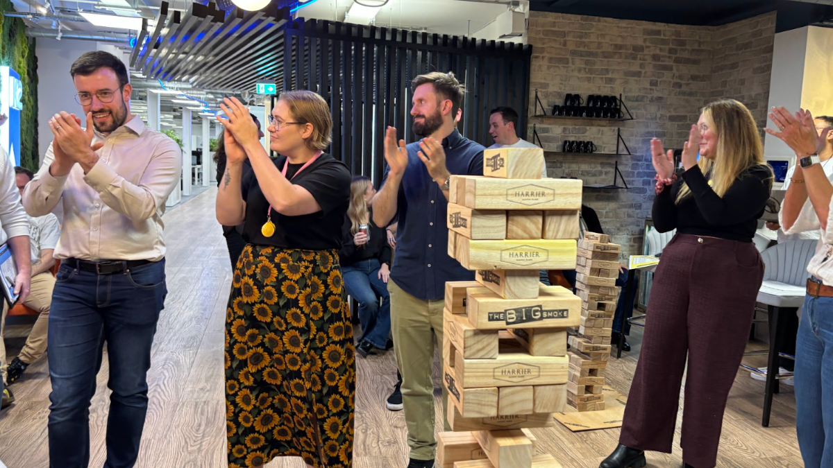 Giant Jenga Team Building Games & Activities For Work - Big Smoke Events